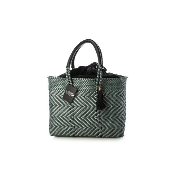 【発売日：2025年05月25日】【ブランド商品番号】woven-bk-bag-cot pl-ver-wav / 【ブランド名】WOVEN（ウーヴン） / 【色】PLATA VERDE WAVE / 【表素材】プラスチック / 【原産国】メキシコ