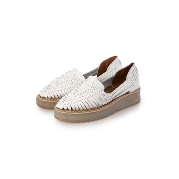 【発売日：2025年02月26日】【ブランド商品番号】BERE WHT / 【ブランド名】WOVEN（ウーヴン） / 【色】WHITE / 【表素材】本革 / 【裏素材】本革 / 【中敷素材】合成皮革 / 【ソール素材】合成素材 / 【原産...