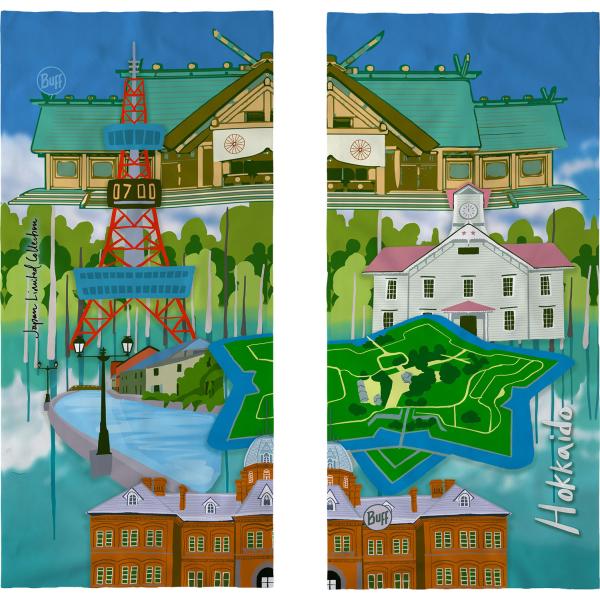 バフ BUFF ORIGINAL ECOSTRETCH JAPAN LIMITED COLLECTION HOKKAIDO 631046　アウトドア　日本限定モデル[北海道]。北海道の人気スポットをギュッと押し込んだモデルです。スポットは[...