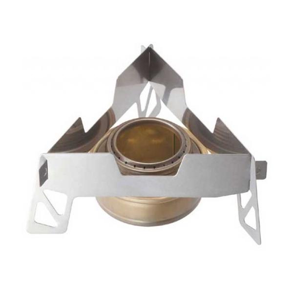 トランギアのアルコールバーナーTR-B25専用のゴトクです。肉抜き加工を施し軽量化を図った３枚のプレートを組み合わせて使います。プレートの先端を差し込むだけのシンプルな構造で、防風性を向上させ、様々なコッヘル(1〜2人用の小型の鍋等。大型鍋...