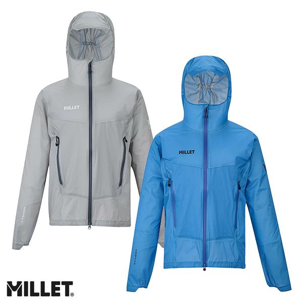 キーワード：ミレー レインジャケット レインウェア 雨具 メンズ レディース 防水 アウトドア スポーツ 登山 トレッキング クライミング ボルダリング ハイキング キャンプ