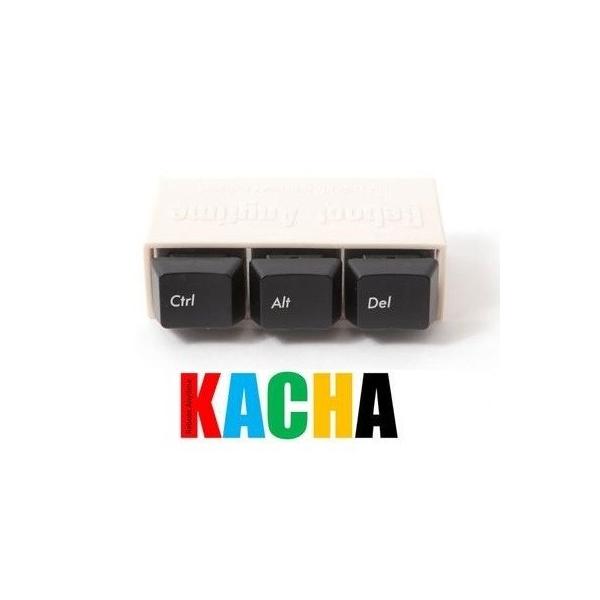 「Ctrl」+「Alt」+「Delete」で気分をリブート！ Thinking Power Project 手遊びガジェット KACHA Reboot Anytime リブート コマンド 「Ctrl」+「Alt」+「Delete」パソコン ...