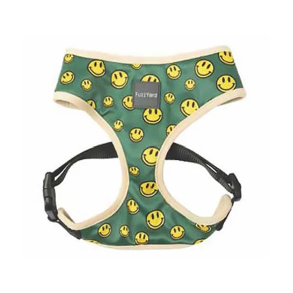 ワンタッチバックル仕様でらくらく着脱♪かわいいデザイン柄のソフトハーネスはファッション感覚で楽しめる人気のシリーズです。裏地にはメッシュ生地を使用しているので、通気性が良く軽くて柔らか♪装着は頭から被せて胴のバックルを止めるだけなので、スム...