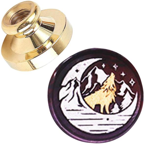 シーリングスタンプのヘッドです。ハンドルは付属しておりません。（スターターキット内には同梱、お持ちでない方には別販売しております)人気1位は星空シリーズ2位は結婚式やプレゼント用のLove3位は無地動物シリーズ内の猫・蝶もやはり根強く人気で...