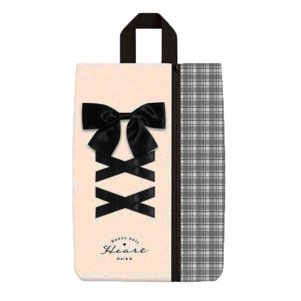 シューズバッグ 　リボン柄 シューズケース 上履き入れ　子供用 巾着袋 幼稚園 小学校 入園 入学 通園 通学の詳細●素材：ポリエステル●サイズ：白32cm×21cm×マチ4cm　●柄：リボン柄シューズバッグ 　リボン柄 シューズケース 上...