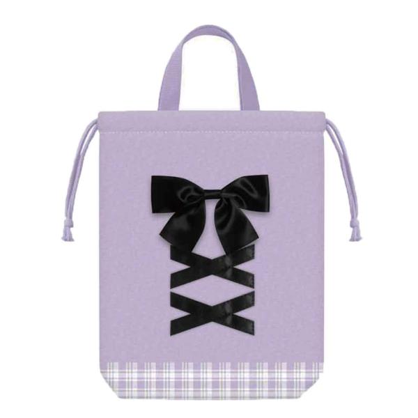 シューズバッグ 　パープル×リボン柄 シューズケース 上履き入れ　子供用 巾着袋 幼稚園 小学校 入園 入学 通園 通学の詳細●素材：ポリエステル●サイズ：パープル30cm×23cm×8cm●柄：リボン柄シューズバッグ 　パープル×リボン柄...