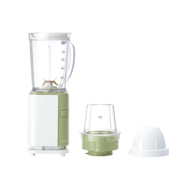 コイズミ ミキサー ミルミキサー 400ml コンパクト お茶すり器 グリーン KMZ-0403/Gサイズ:幅13.8×奥行11.5×高さ28cm(ミキサーボトル取り付け時)本体重量:約1kgミキサー 1〜2人分 ※1人分200ml容量:ミ...