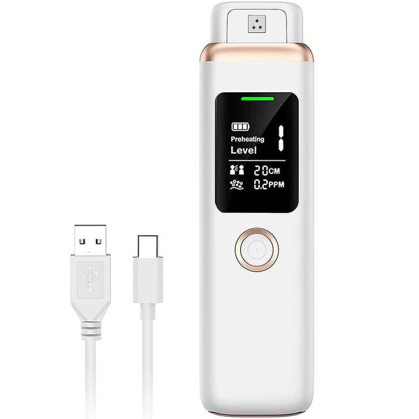 Micfendy 口臭チェッカー 口臭検知器 USB充電式 非接触型 口臭計測 高精度 表示口臭レベル 推奨社会的距離 口臭濃度 携帯用 日本語説明書付き【革新的なテクノロジー】息の中の匂いを簡単に測定し、その結果をレベル1〜4として瞬時に...