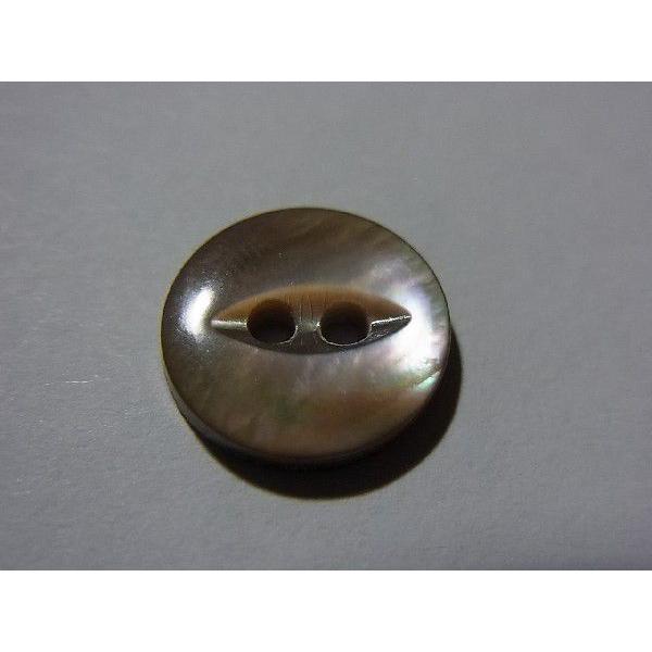 サイズ：11.5ｍｍ素材：茶蝶貝発注単位：1個