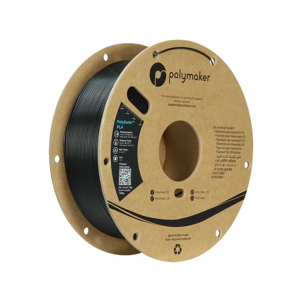 PolySonicPLAは、革新的な高速印刷用フィラメントで、通常のPLAフィラメントと比較して、よりスムーズな押し出しで、同じ印刷温度でも流量が40％増加します。流動性が高く、50mm/sの通常速度での印刷はもちろん、250mm/s以上の...