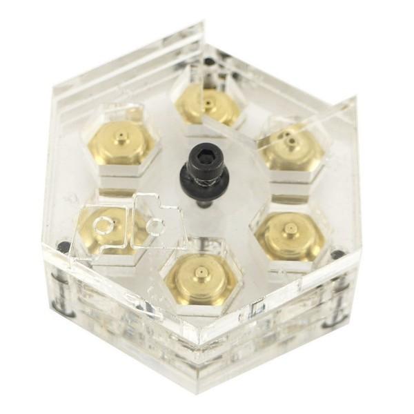 Printrbot社の標準セラミックホットエンドに使用することができます。フィラメントの種類によっては大きいサイズが必要になります。また造形物の大きさによっては大きなノズルにした方が時間が稼げます。さらに、小さい造形物の場合はノズルを小さく...