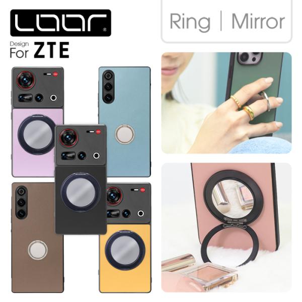 商品名LOOF RING-SHELL Series ZTE用 背面型ケース 対応端末  nubia Z80 Ultranubia Z70S Ultranubia Z70 UltraREDMAGIC 11 Pro (NX809J)REDMAG...