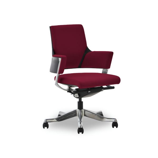 高機能・高品質の極上オフィスチェア！オフィスワークの疲れを軽減するチェアです。従来のチェアよりコンパクトにシンプルに。商品番号EDELPHI-LBFお客様組立の商品（新品）サイズ外寸：幅700×高さ810〜890mm座面奥行：51cm座面昇...