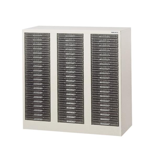 書類収納に最適なパステルケースです！透明な引き出しで、外から書類を確認可能。A4サイズを収納出来ます。商品番号GH-CFA4-320S完成品(新品)※配送の注意事項がございます。詳細は下記表をご確認ください。付属品仕切板8枚(長片・短片各4...