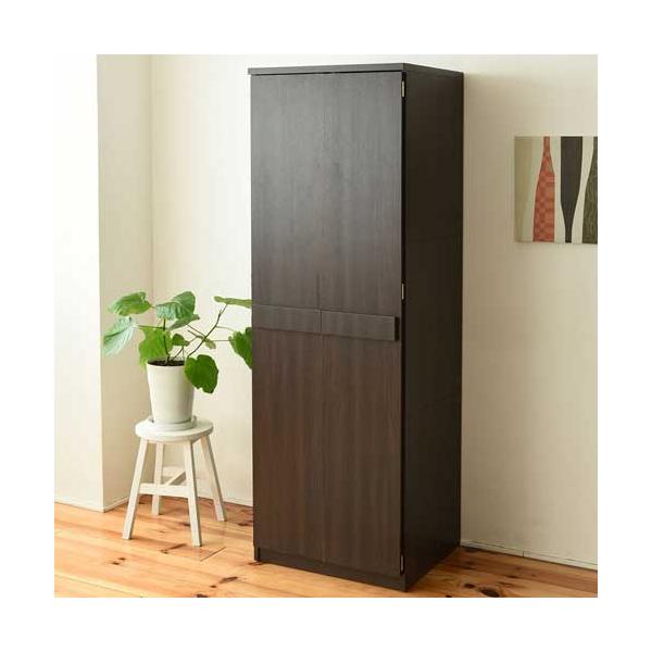 ジャケットからコートまで収納できるクローゼット！様々なタイプがあるので用途に合わせて選べます。小物収納に便利な引き出し付きです。耐荷重約12kgのハンガーバー付きです。商品番号JK-FRM-0118お客様組立の商品（新品）カラーダークブラウ...