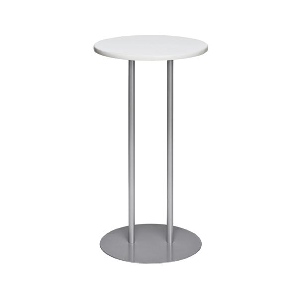 電話、FAX、小物用の置き台に最適！施設・店舗からご家庭まで、幅広く活躍します。サイドテーブルとしてもお使いいただけます。商品番号KKTL-452お客様組立の商品（新品）※配送の注意事項がございます。サイズ直径450×高さ800mm仕様天板...