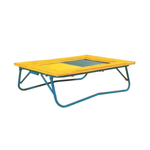 トランポリンの入門編に！高く跳ぶ事で空中でのバランス感覚を養います。体重70kgの方までご使用いただけます。教育施設や運動施設で活躍しています。商品番号LS-S-9413お客様組立の商品（新品）※配送の注意事項がございます。詳細は下記表をご...