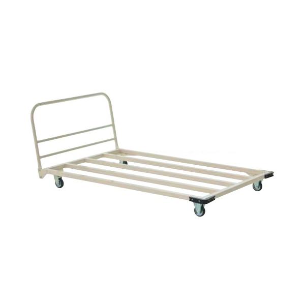 軽量で扱いやすいスノコ型！マットをらくらく運搬できるマットトラック。風通しの良いスノコ型荷台は全溶接で頑丈です。運搬台の高さは210mmなのでマットの乗せ下ろしも楽に行えます。教育施設やスポーツ施設で活躍します。商品番号LS-S-9898お...