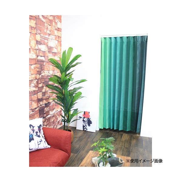 間仕切りや目隠しに最適！様々なシーンでお使いいただけるアコーディオンカーテンです。カーテンレールを使用してそのまま掛けることができます。リングランナーが付属されておりますので、突っ張り棒をご使用いただければカーテンレールがない場所でも取り付...