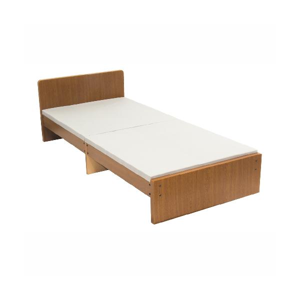 ベッド下を有効活用！お手持ちの収納ケース等を入れるのに便利です。床板には布張り床板を使用しております。シンプルなパネルタイプのベッドです。掃除もしやすいフリースペース収納。商品番号B-319-Aお客様組立の商品(新品)※配送の注意事項がござ...