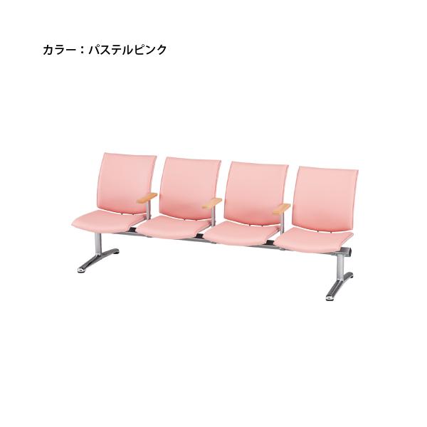 病院のロビーや待合室などに最適です！商品番号HLP-4ALお客様組立の商品(新品)※配送の注意事項がございます。※こちらはロビーチェア1台の販売ページです。サイズ幅2080×奥行625×高さ823（座面高400）mm質量：47.8kg仕様背...