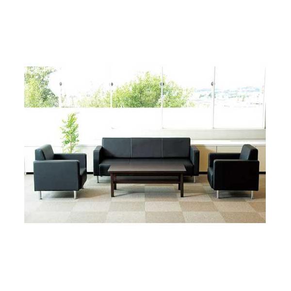 高級感のある応接セットをご提供！シンプルながら存在感のあるデザインです。高級感のある空間作りにお役立てください。商品番号KNZSお客様組立の商品（新品）※配送の注意事項がございます。詳細は下記表をご確認ください。1人掛けソファー(KNZ-1...