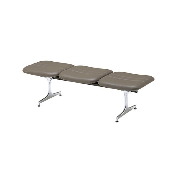 シンプルなデザインのロビーチェアです！3人掛け用のシンプルなロビーチェアです。張地はお手入れが簡単な合成皮革です。安心・安全の日本製商品です。商品番号KRD-43Lお客様組立の商品（新品）※配送の注意事項がございます。詳細は下記表をご確認く...