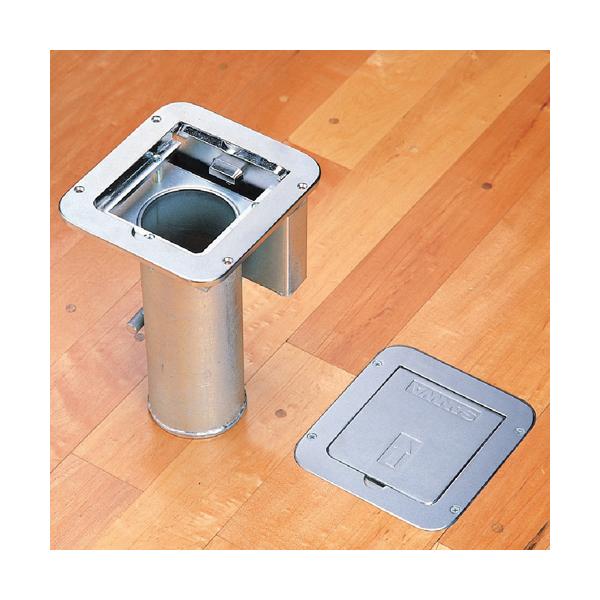 振動に強く割れにくい亜鉛合金製！支柱使用時に突起物が出ない落し蓋式を採用。蓋は割れにくく振動に強い亜鉛合金製です。運動施設や教育施設で活躍しています。商品番号LS-S-3765完成品（新品）※配送の注意事項がございます。詳細は下記表をご確認...