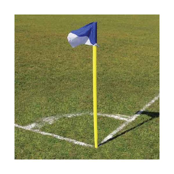 視認性の高い蛍光イエローパイプ！サッカーのコーナーフラッグです。環境に優しく肉厚で軟質な割れにくいパイプなので丈夫で長持ち。クイは打ち込みやすいスチール丸棒を採用しています。商品番号LS-S-8000完成品（新品）※配送の注意事項がございま...