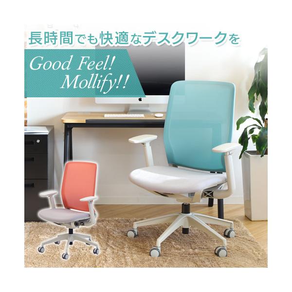 チェアにいちばん大切な「座り心地」に徹底的にこだわり、背には弾力のある高密度メッシュを採用。余計な装飾のないシンプルなデザインに、本当に必要な機能を搭載した無駄のない美しいチェアです。商品番号NF-MOL-1-GYお客様組立の商品（新品）配...