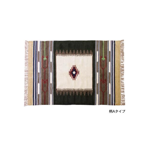 長方形タイプのコットンラグ！ネイティブ柄のおしゃれなラグです。お好みに合わせて柄は3タイプからお選びいただけます。カジュアルテイストのお部屋作りに最適です。商品番号RTTR-107完成品(新品)カラー柄A、柄B、柄C、柄D、柄Eサイズ幅17...