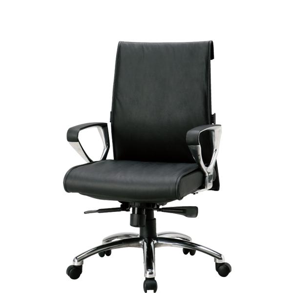 座り心地の良さが断然違う高級チェア！役員室や応接室で多くご利用頂いています。商品番号SM-N1800LLBお客様組立の商品（新品）カラーブラックサイズ幅632×奥行585×高さ950〜1020（座面高さ425〜495）mm座面サイズ：幅50...