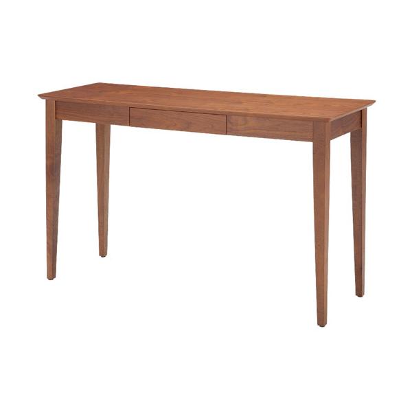 高級感溢れる本格派木製デスク。Dione(ディオーネ)シリーズのコンソールデスク。ウォルナットの気品ある木目、シンプルデザインでスタイリッシュなデスクです。引き出し付きで書類やデスク周りの小物を収納することができます。商品番号49-ED-2...