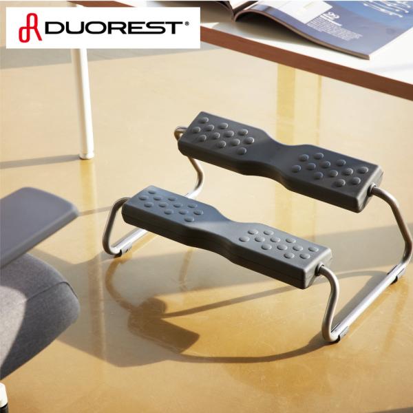 背の低い方のデスクワークにぴったりのデスクチェア用足置きです。正しい姿勢をキープすることで、体に負荷をかけずにパソコンに向かうことができます。表面は滑り止め加工で足をのせても滑りにくい構造です。また、重厚感があるので、裸足でも靴を履いたまま...