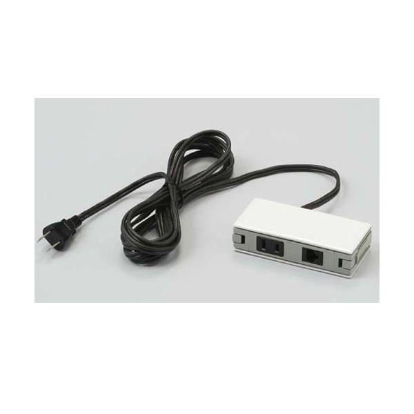 オカムラの上下昇降デスクSwift（スイフト）をより快適にお使いいただけるオプションです！電源とLANコネクターのコンセントユニットです。定格電圧125V、定格電流15A、1500Wまで使用できます。商品番号56-DD886Y-GA45完成...