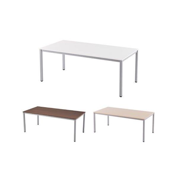 ベーシックデザインのDシリーズ・ミーティングテーブル。ミーティングテーブル定番の幅1800×奥行900mmサイズ。6人程から最大8人で使用することができます。商品番号68-RFD-1890TL組立状態お客様組立の商品（新品）カラーホワイトA...