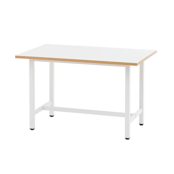 頑丈な脚部構造と厚みのある天板で作業に適したLavoro（ラヴォーロ）シリーズの作業台。天板高さは通常のテーブルより少し高めの740mm。天板表面はキズのつきにくい高圧メラミン化粧仕上げです。商品番号68-RFSGD-1275組立状態お客様...