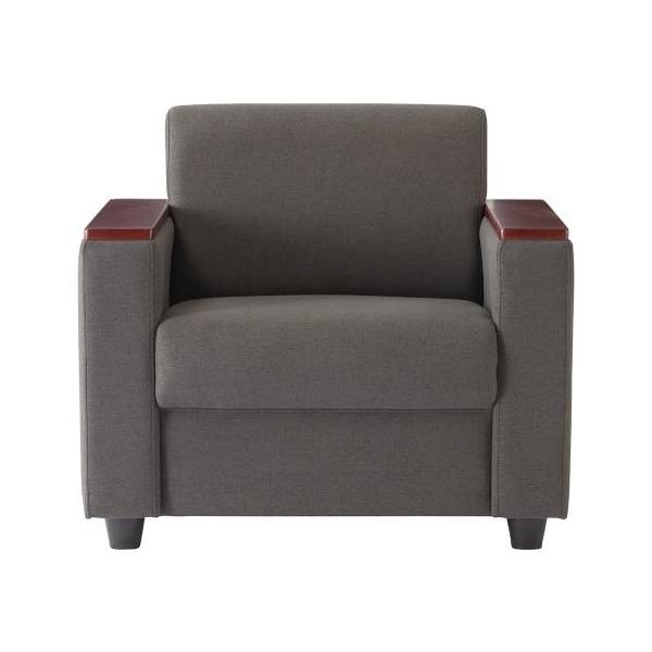 ふっくらしたクッションで、包み込まれるような優しい座り心地が魅力のソファ。ソフトな肌触りの丸みを帯びたクッションを採用しています。肘掛け部分のウォルナット調天板がアクセントに。高級感を感じさせます。商品番号ARE-2681F組立状態完成品（...