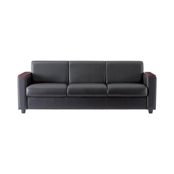 ふっくらしたクッションで、包み込まれるような優しい座り心地が魅力のソファ。ソフトな肌触りの丸みを帯びたクッションを採用しています。肘掛け部分のウォルナット調天板がアクセントに。高級感を感じさせます。商品番号ARE-2683V組立状態完成品（...