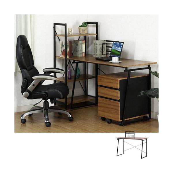 どんなお部屋にも合うシックなカラー！大容量の便利なワークデスクです。ブラウンにブラックの配色がお部屋をクールに演出します。シンプルなデザインで大人っぽい空間になります。取付位置を変えられる、便利な本棚付きです。商品番号FBE-1201お客様...