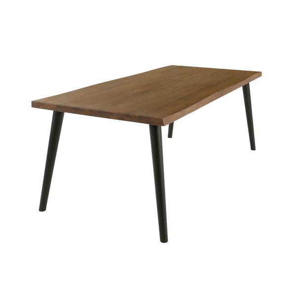 厚さ40mmの無垢集成材を使用した上質なミーティングテーブル。天板はなぐり加工（天板フチ削り）仕様です。おしゃれな打ち合わせスペース作りに最適です。商品番号GOZIN-200組立状態お客様組立の商品（新品）特記事項※色や柄に個体差が出る場合...