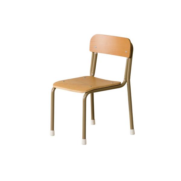 園児向け、定番タイプの学習イスです。身長110cmぐらいの園児に最適なサイズです。幼稚園や保育園などの幼児施設で活躍します。  商品番号KENC-250組立状態完成品（新品）カラーベージュサイズ外寸：幅320×奥行385×高さ520（座面高...