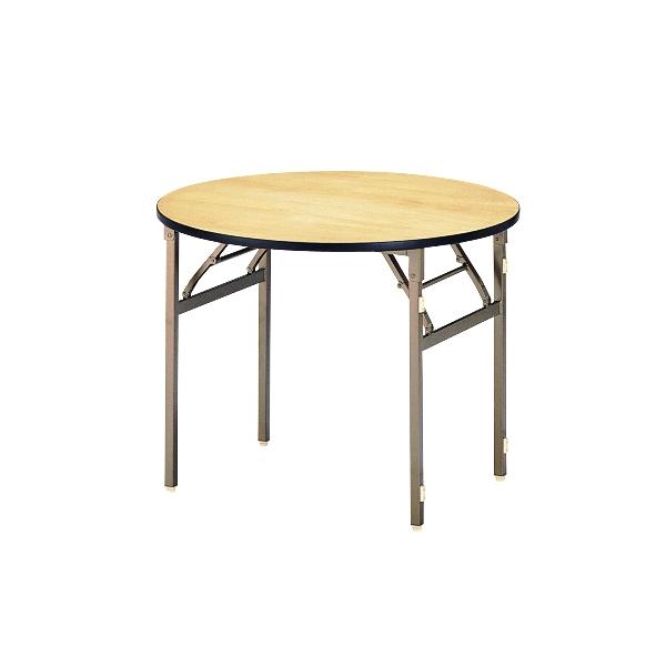 パーティーや宴会用の円形テーブルです！脚を折りたたむことができますので、収納時にも場所をとらず便利です。会議室や宴会場などで重宝されています。商品番号KET-1800R完成品（新品）※テーブルクロスをかけてご使用いただく商品です。サイズ直径...