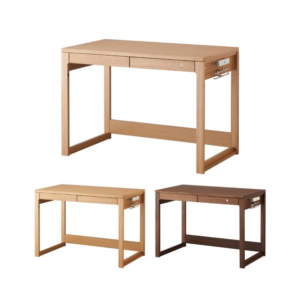 天板に高級感のあるナラ材を使用した学習机。ちょうどいいサイズの幅1050mmタイプ。シンプルなデザインなので飽きることなく、老若男女問わず末永くご使用いただけます。商品番号KF-BDD-2組立状態お客様組立の商品（新品）特記事項−付属品ラン...