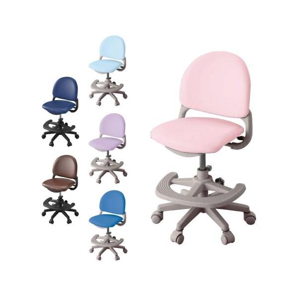 座面にPVCレザーを使用したお手入れ楽々な学習椅子。6本足のキャスターが安定感をアップさせ安心してご使用いただけます。丸みを帯びたスタイリッシュなフォルムが身体にピッタリフィットし、心地よい使用感が魅力の商品です。商品番号KF-CDY-66...