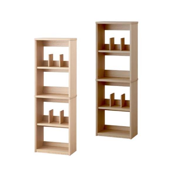 天板に高級感のあるナラ材を使用した大容量の本棚。モダンでおしゃれなデザインは老若男女、使う人を問わず、飽きることなく末永くご使用いただけます。商品番号KF-FLB-6組立状態お客様組立の商品（新品）特記事項−付属品−カラーミルキーオーク（M...