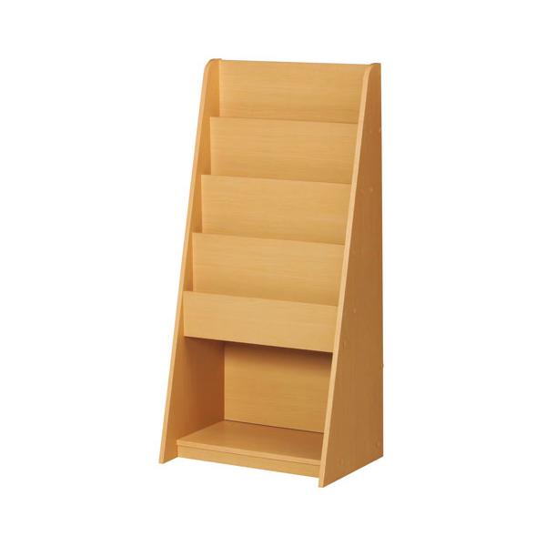 表紙の見える収納で気軽に手を伸ばせます！病院等の待合室、店舗のディスプレイラックにオススメです。ナチュラルなデザインで様々な場所に違和感なく溶け込みます。下部の大きなスペースは雑誌のバックナンバーの収納に活躍。商品番号KPAN-11お客様組...