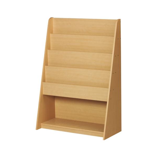 表紙の見える収納で気軽に手を伸ばせます！病院等の待合室、店舗のディスプレイラックにオススメです。ナチュラルなデザインで様々な場所に違和感なく溶け込みます。下部の大きなスペースは雑誌のバックナンバーの収納に活躍。商品番号KPAN-12お客様組...