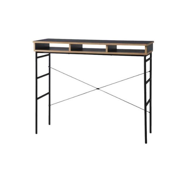 リラックスタイムにカウンターチェアを置いて使用するハイテーブルです。立ったまま作業する事で作業効率アップや姿勢を正せるなどの効果が期待できるスタンディングタイプのデスクとしても注目されています。リモートワーク時などにも活躍します。商品番号K...