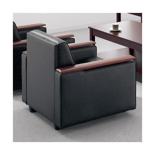 高級感溢れるアームチェアーです。天然木の肘部がおしゃれで重厚感ある空間を演出します。応接室やロビーなどに最適です。商品番号LI-S-421AC組立状態完成品（新品） 特記事項※肘部は天然木仕様のため、色・柄が異なる場合もあります。カラー本体...